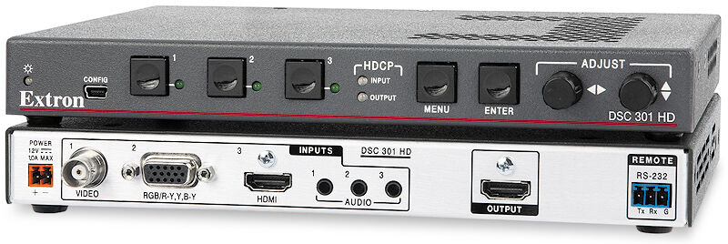 Buy Extron DSC 301 HD Three Input Compact HDCP-Compliant Video Scaler ...