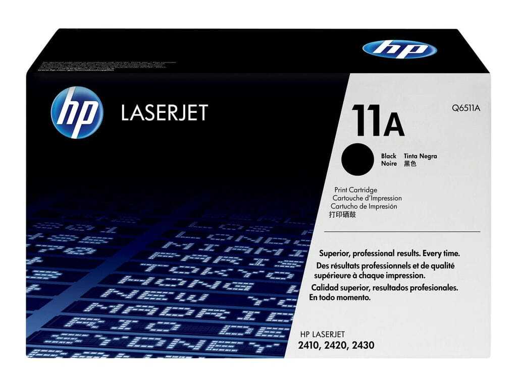 Buy Genuine HP 11A Black Toner Cartridge Q6511A LaserJet 2410 2420 2430 ...
