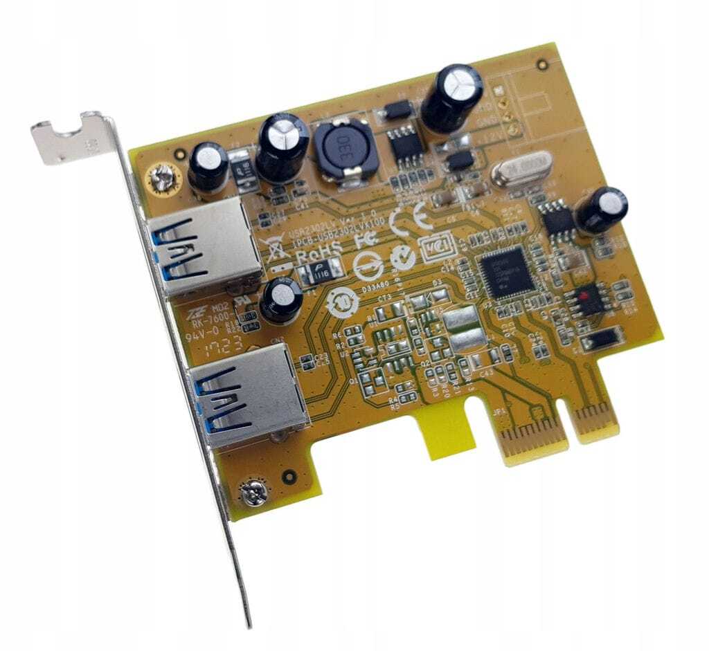 Buy SUNIX USB2302 USB 3.0 Dual Port PCI Express Card Low Profile Lenovo ...